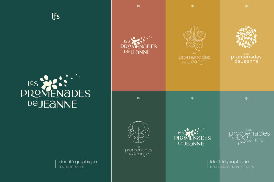 Logo | Les Promenades De Jeanne – IDlia studio